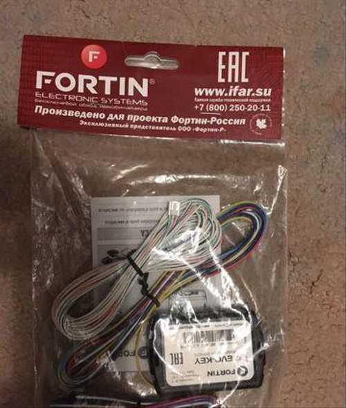 Starline f1 fortin evo key бесключевой обходчик