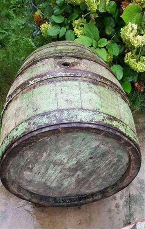 Дубовая бочка бу Из под вина.120 литров