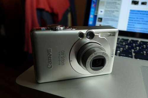 Cаnon ixus 40 легендарный фотоаппарат
