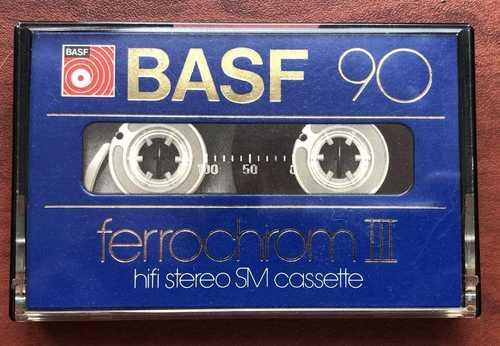 Аудиокассеты basf Ferrochrom III 90