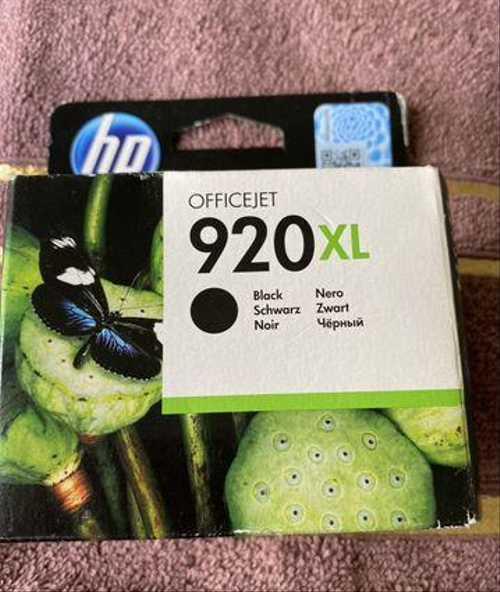 Картридж hp920XL black