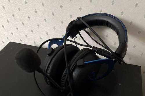 Наушники HyperX cloud blue