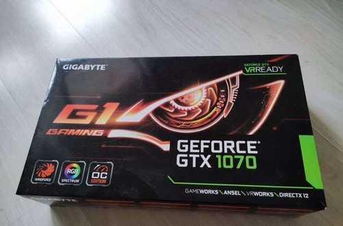 Gygabyte GTX 1070 G1 gaming 8gb
