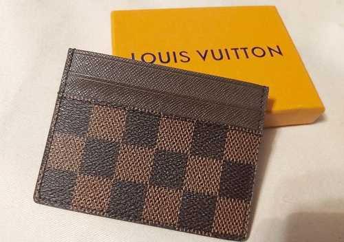 Новая визитница Louis Vuitton Damier Ebene