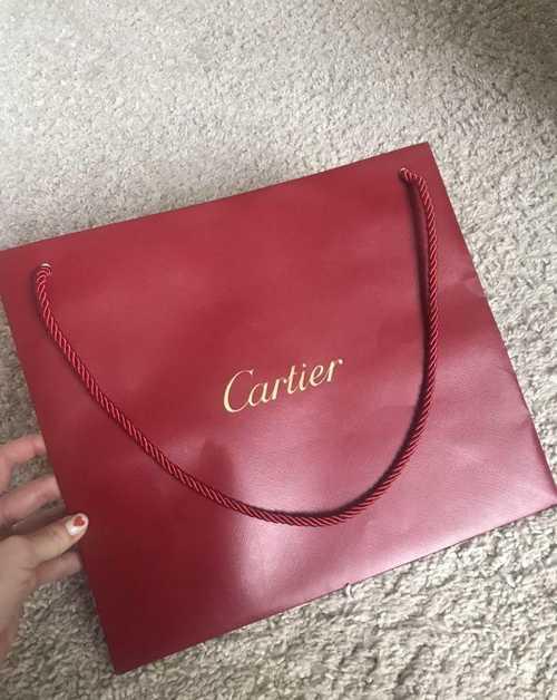 Пакет Cartier оригинал