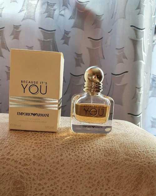 Туалетная вода Because it,s you Armani
