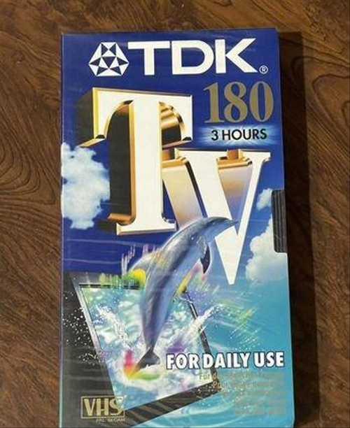 Видеокассета VHS TDK новая