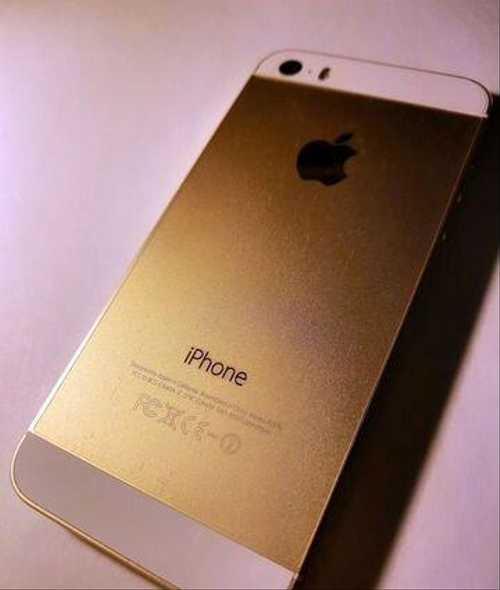 Телефон iPhone 5S Gold (16 GB)