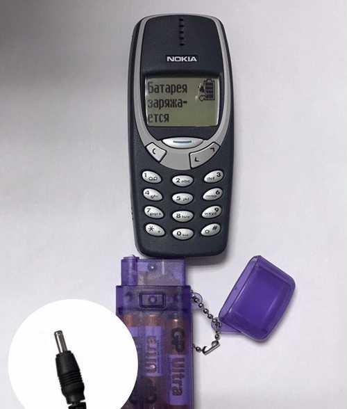 Зарядка-фонарик Nokia 3310
