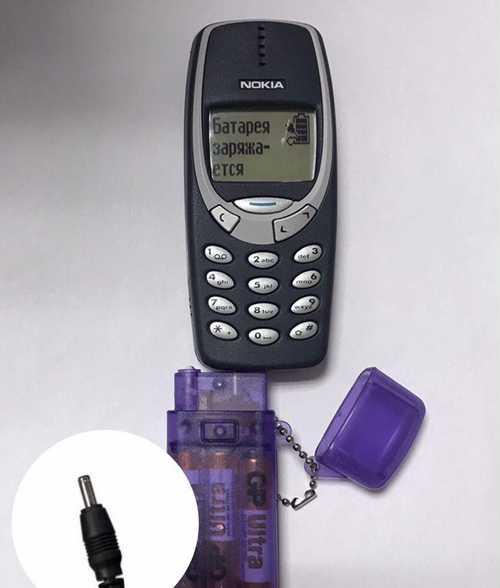 Зарядка-фонарик Nokia 3310