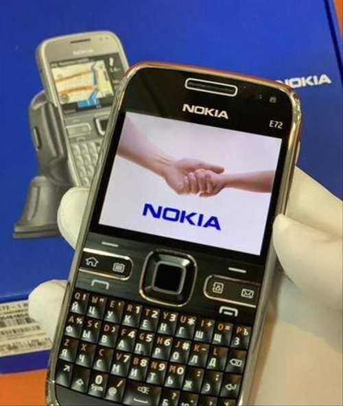 Nokia E72 Zodium Black Navi. Новый