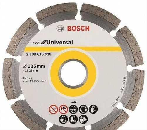 Круг алмазный bosch ECO Universal (2608615028) Ф125х22мм универсальный