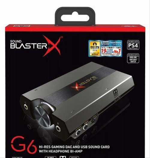 Звуковая карта g6 sound blaster