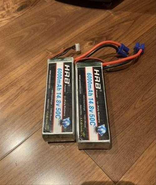 Аккумулятор HRB 4s 14.8V 6000 mah