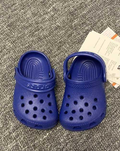 Новые crocs 17-19 размер