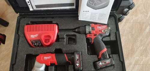 Набор инструментов milwaukee M12 FPP2AW-422P