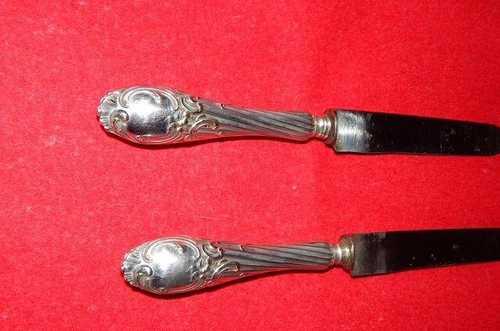 Ножи столовые царское серебро