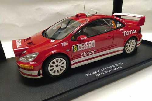 1:18 Peugeot 307 WRC 2005 #8 Martin Autoart night