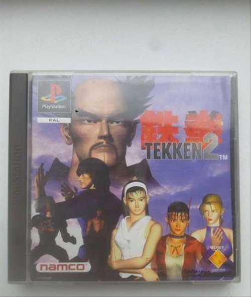 Tekken 2 Лицензия PAL регион Playstation 1