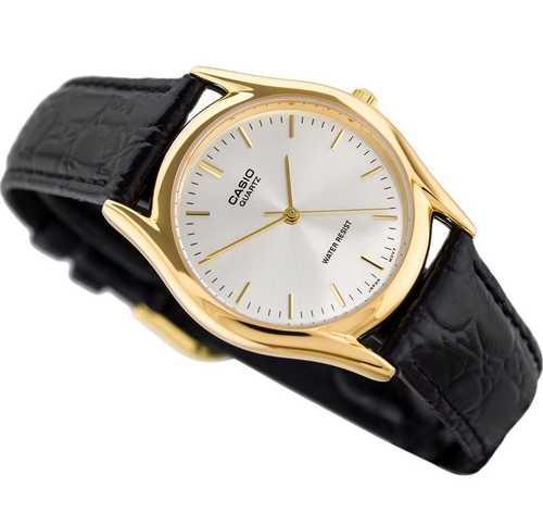 Женские часы Casio white brown 3