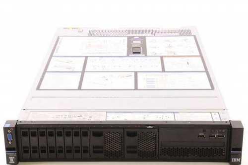 Сервер IBM X3650 M5 8sff 2xE5-2603v3 256GB, M5210