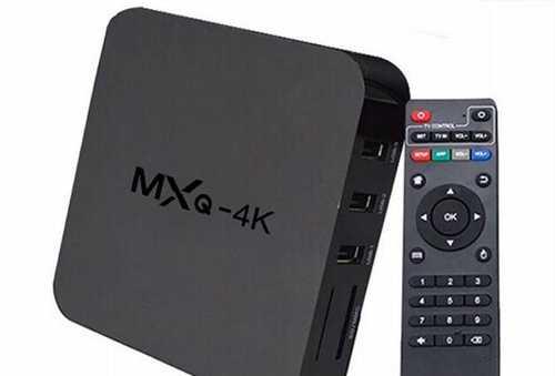 Новая Смарт тв приставка MXQ-4K OTT TV BOX