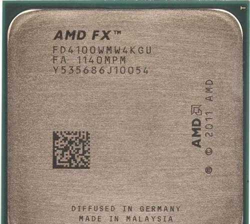 Процессор сокет AM3+ FX4100 3.6 ghz