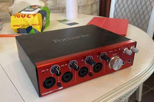 Звуковая карта Focusrite clarett 4pre