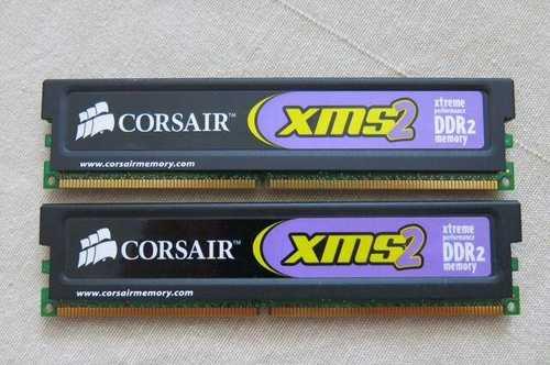 DDR2 4Gb 2x2Gb 800MHz Corsair XMS2