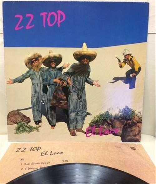 LP ZZ Top "El Loco" 1981 Warner Germany