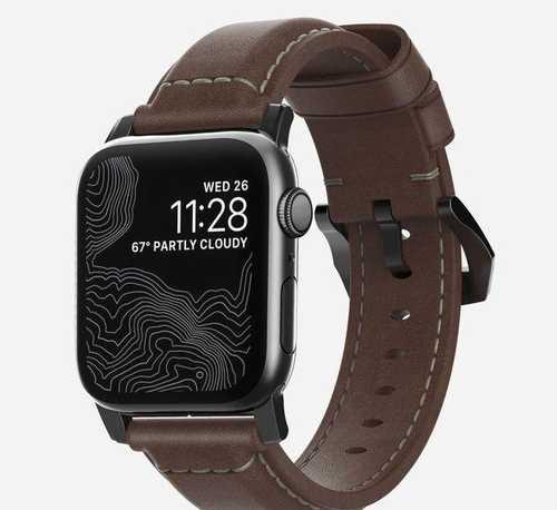 Ремешок Nomad Apple Watch кожаный