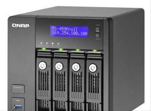 NAS qnap TS-459 Pro II + 4 HDD 2Tb