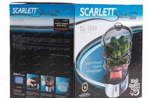 Пароварка Scarlett SL-1550 серебристый