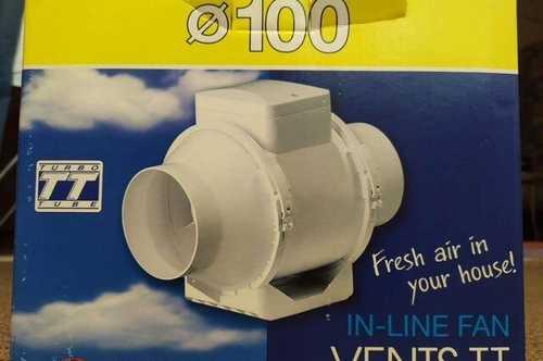 Вентилятор канальный Вентс 100 тт D100 мм 33 Вт