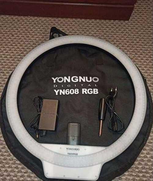 Осветительный прибор YongNuo YN608RGB кольцевой
