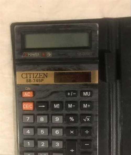 Карманный Калькулятор citizen