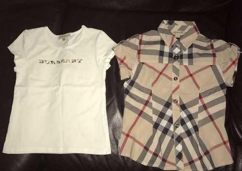 Рубашка и футболка Burberry Барберри оригинал