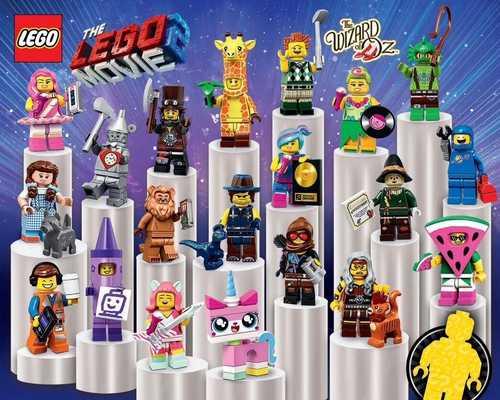 Lego Minifigures lego movie2 и Disney 2