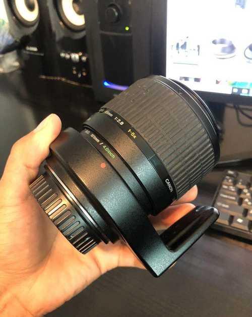 Canon mp-e 65mm 1-5x macro lens