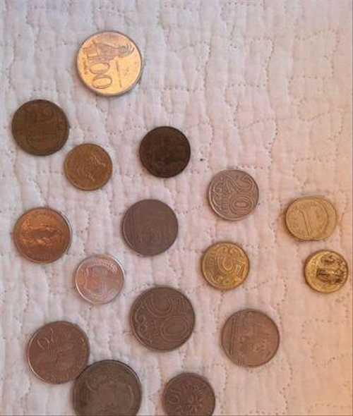 Монеты Сингапур, Болгария, Чехословакия