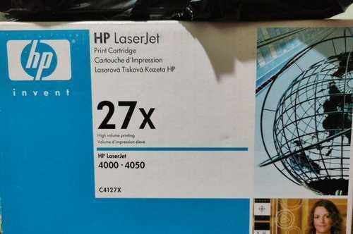 Картридж HP LazerJet 27x (2 шт)