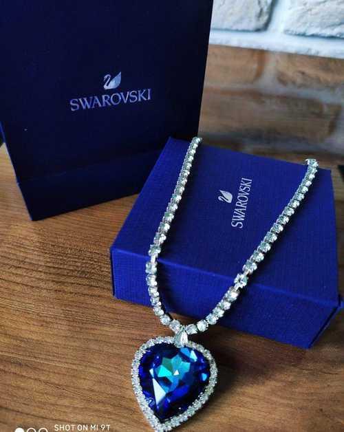 Ожерелье swarovski