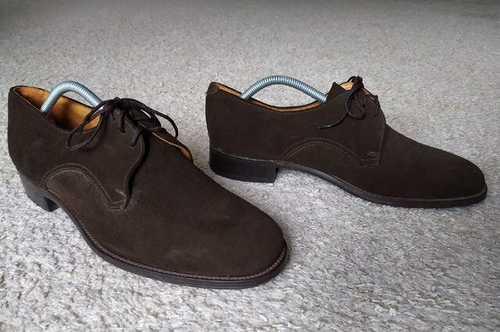 Замшевые туфли Clarks