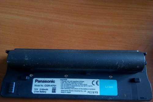 Аккумулятор panasonic li-ion CGR-H701