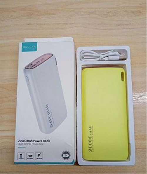 Power bank 20000 мАч новый