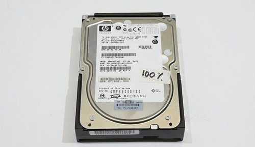 Накопитель HDD scsi 3,5" 72,8GB 10K HP BD07289BB8