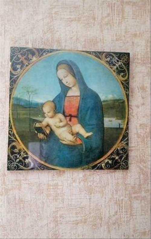 Картина репродукция Боне мадонна с младенцем