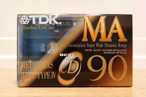 Аудиокассета TDK MA 90