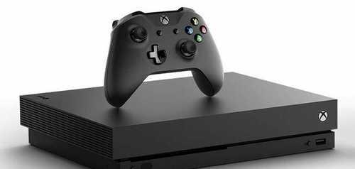 Xbox One X + дополнительный геймпад