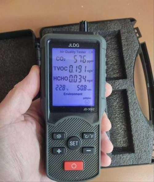 Монитор качества воздуха jldg JD-3002
